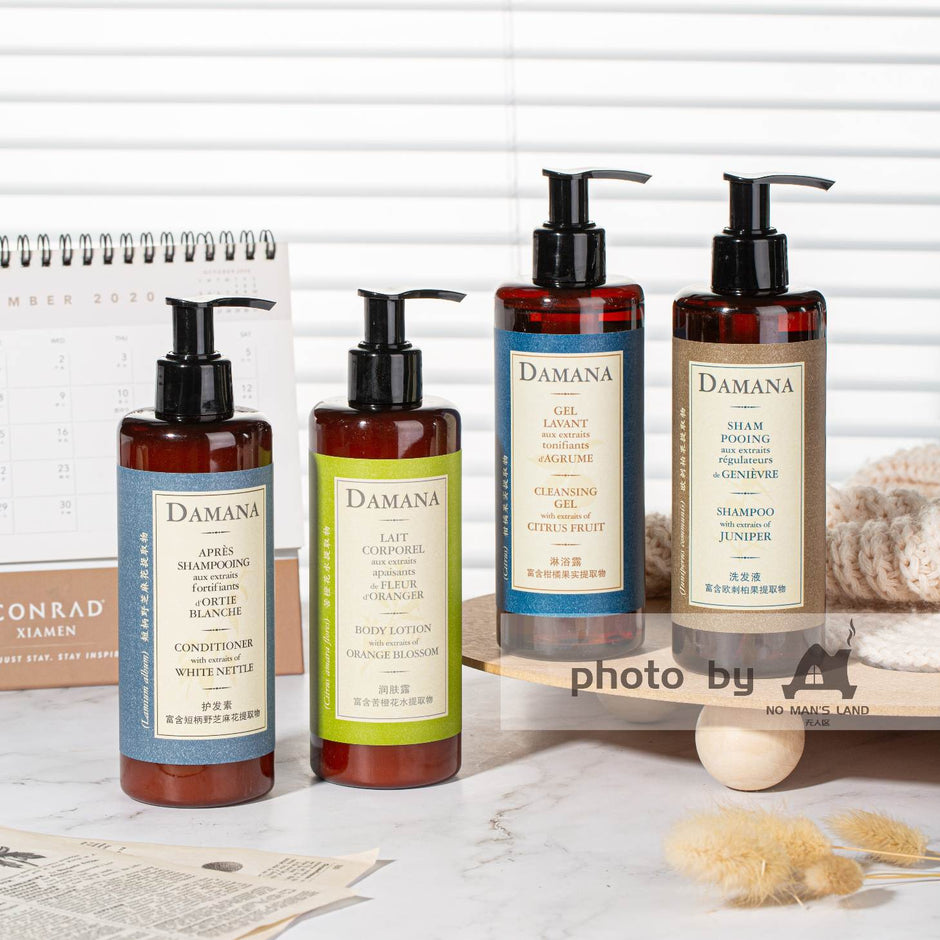 DAMANA Cosmetics | Hair & Skin care & Bath » Buy Online – Luxury Hotel Toiletries